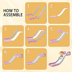 Couch Slide, Sofa Slider for Kids, Easy Moving & Install Bedside, Table, Stairs, Sofa Toy for Finding Clown Fish Nemo Slide