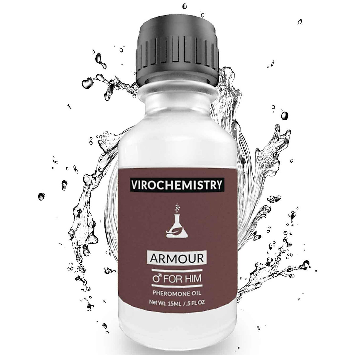 Pheromones to Attract Women for Men (Armour) Cologne Oil - Bold, Extra Strength Human Pheromones Formula by ViroChemistry - 15ml Concentrate (Human Grade Pheromones to Attract Women)
