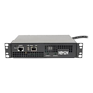 Tripp Lite Single Phase Switched Mini PDU, 100/120/127V, Remote LX Platform Interface, 6 ft. Cord, 0U, TAA (PDU15NETLX)