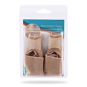 1 Pair Bunion Corrector, Bunion Corrector Bunion Relief Protector Sleeves Kit Hallux Valgus splint night splint socks Hallux correction Bunion