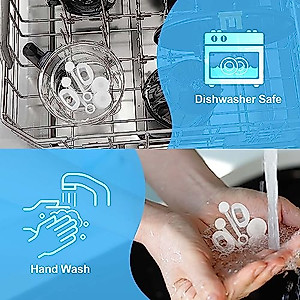 XANGNIER Silicone Spill Proof Stopper Set of 3,for Stanley Cup 1.0 40oz/ 30oz Tumbler with Handle-Including 2 Straw Cover Cap, 2 Square Spill Stopper and 2 Round Leak Stopper,Stanley Cup Accessories