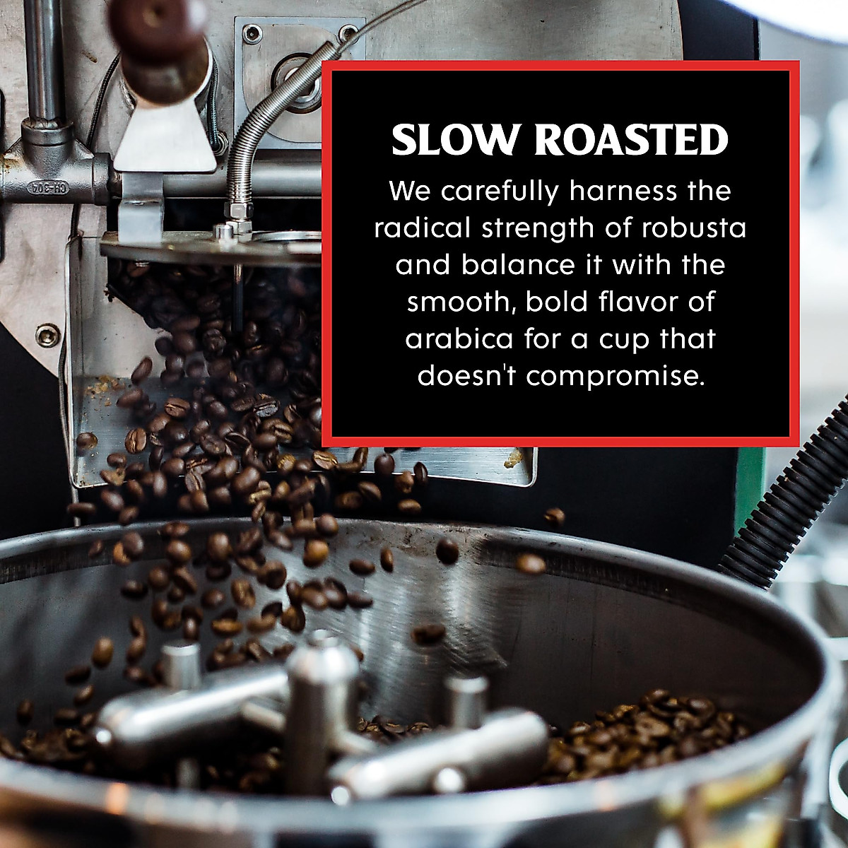 Death Wish Coffee Instant Coffee Dark Roast, 8 Single Serve Packets, Extra Kick of Caffeine, Bold & Intense Blend of Arabica & Robusta Beans, USDA Organic Powder, 300mg of Caffeine for Day Lift