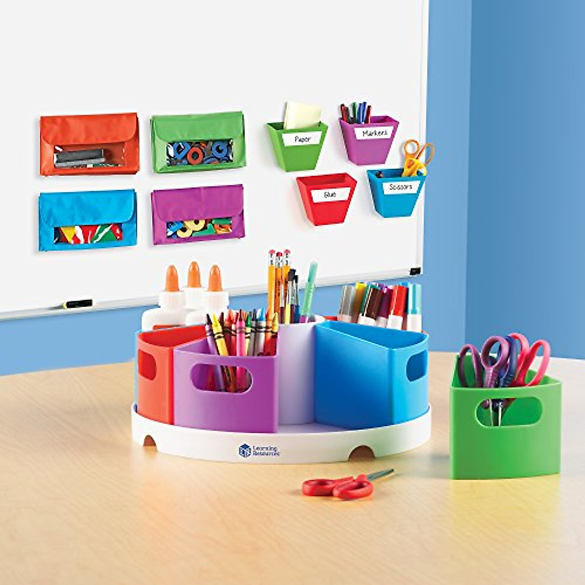 Learning Resources Create-a-Space Storage Bundle, Home School Set, Classroom Accessories, Ages 3+