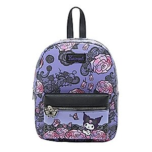 Hot Topic Kuromi Roses Lace Mini Backpack