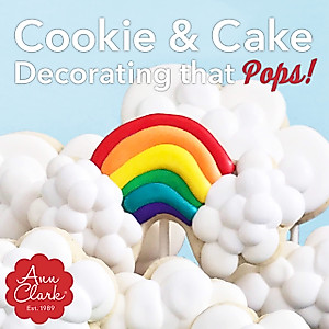 Ann Clark Bright White Food Coloring Gel Large 4.5 oz Professional Grade Made in USA