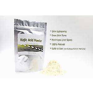 Kojic Acid Powder, Pure 99.5%, Natural, 100g, 3.6oz