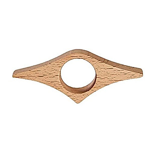 Book Page Holder Wood Thumb Book Opener Finger Book Holder for Reading Useful Bookmark Gifts for Book Lovers,Bookworms, Teachers, Students