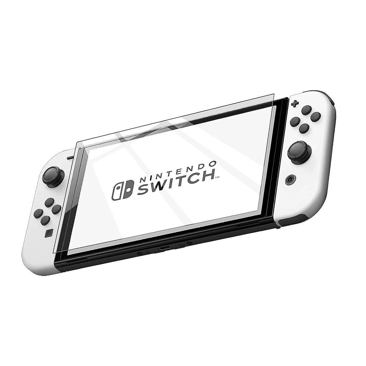 magglass Screen Protector Compatible with Nintendo Switch OLED (2021) UHD Tempered Glass Guard