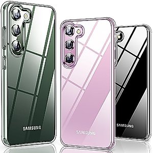 Simtect Crystal Clear for Samsung Galaxy S23 Case [Never Yellow] [10FT Military Drop Protection] Galaxy S23 Case Soft TPU Slim Fit Yet Protective Phone Case for Samsung S23 5G 6.1" Cover - Clear