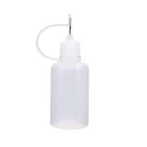 Plastic Squeeze Bottles, Refillable Dropper Bottles with Needle Tip Caps Portable Oil Bottles, Durable Liquid Applicator Bottles(30ml)