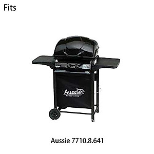 Hongso Porcelain Steel Universal Heat Plate Shield Tent, Burner Cover, Flavorizer Bar Replacement Grill Part for Aussie 7710.8.641, 7710S8.641 Models 1-Pack, (PPF411)