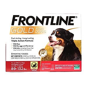 Frontline Gold 3 Dose 89+lbs