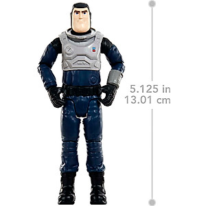 Mattel Disney Pixar Lightyear Basic Large Scale Action Character Figures, 12 Inch Scale, 12 to 14 Posable Joints, Collectable Toy, Fans Gift Ages 4 Years & Up