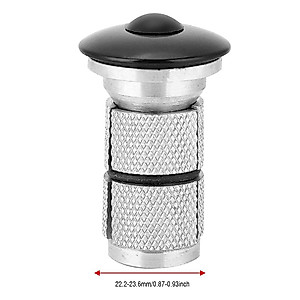 VGEBY Bike Headset Plug, Bike Fork Expanded Aluminum Alloy Headset Top Key Expander for Mountain Road Bike