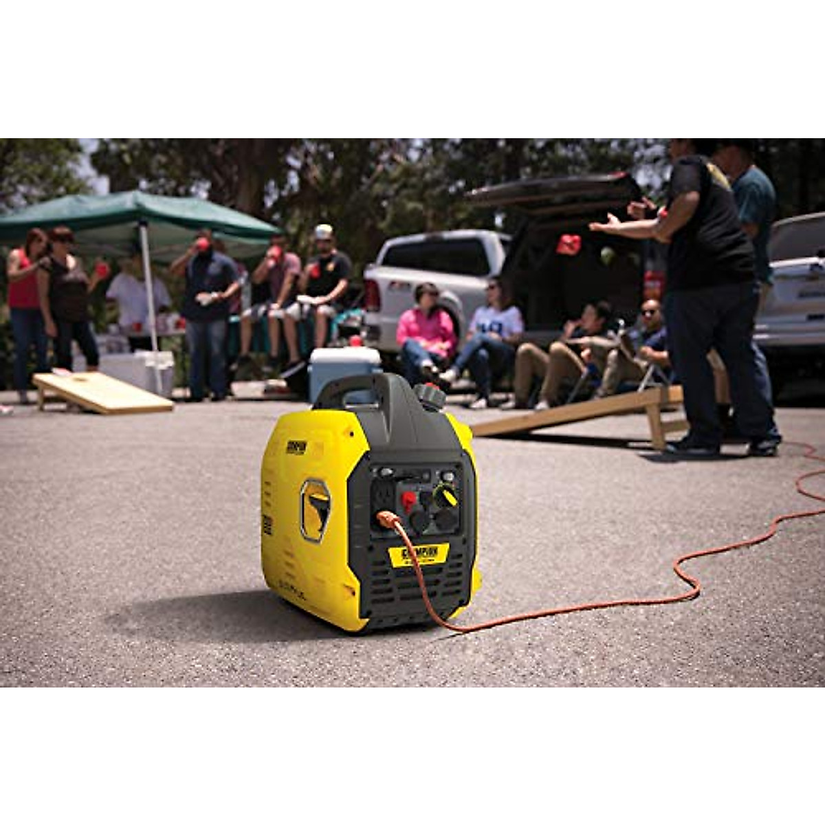 Champion Power Equipment 200961 2500-Watt Dual Fuel Portable Inverter Generator, Ultralight