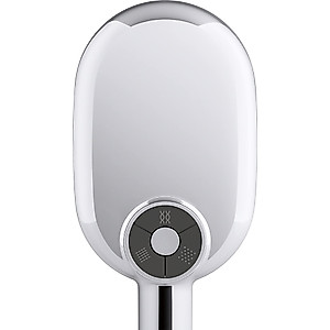 KOHLER 26284-CP Statement Oblong MULTIFUNCTION HAND SHOWER, Maximum Spray Performance with Three Spray Experiences, Polished Chrome, 2.5 GPM