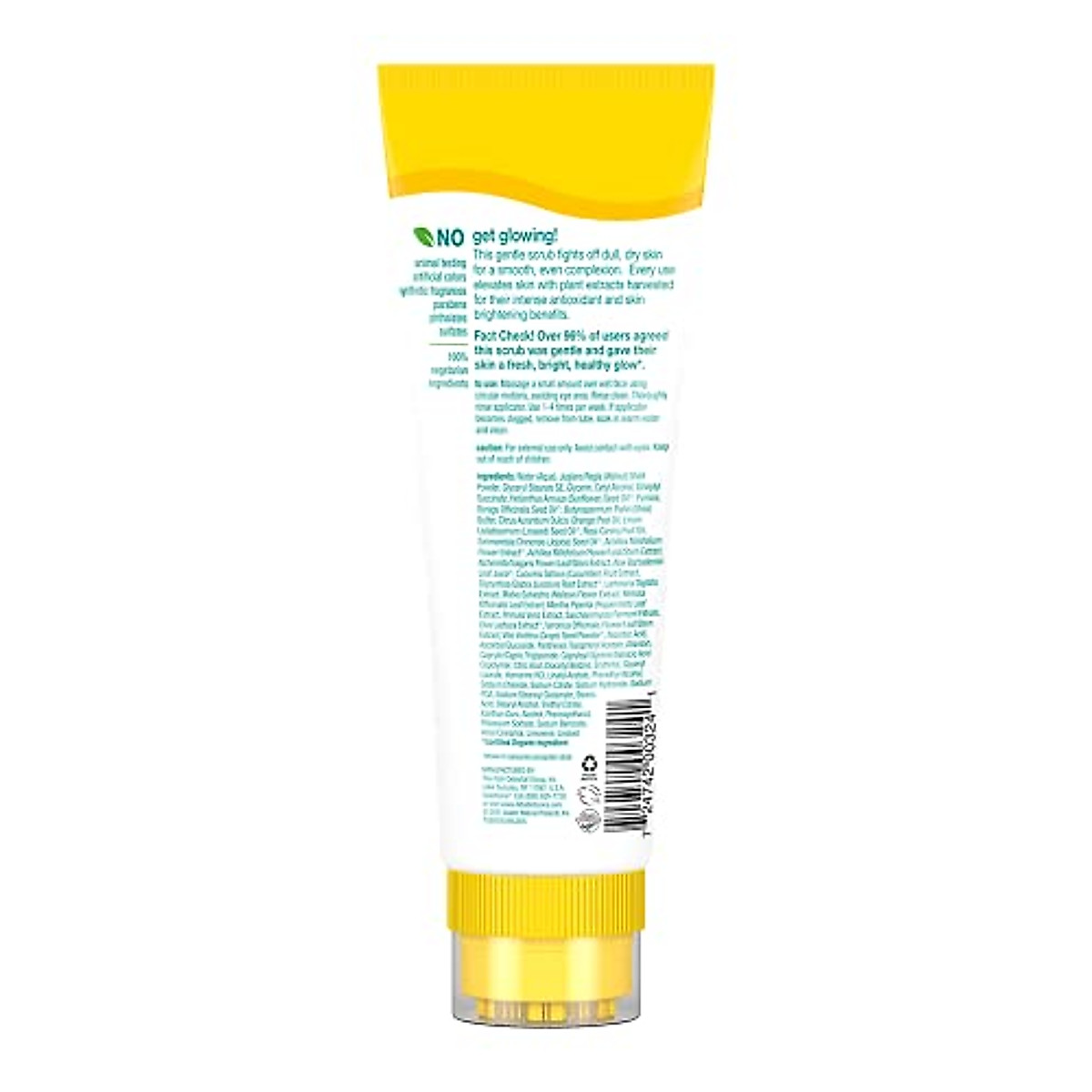 Alba Botanica Even & Bright Enzyme Scrub, 4 Oz (Packaging May Vary)