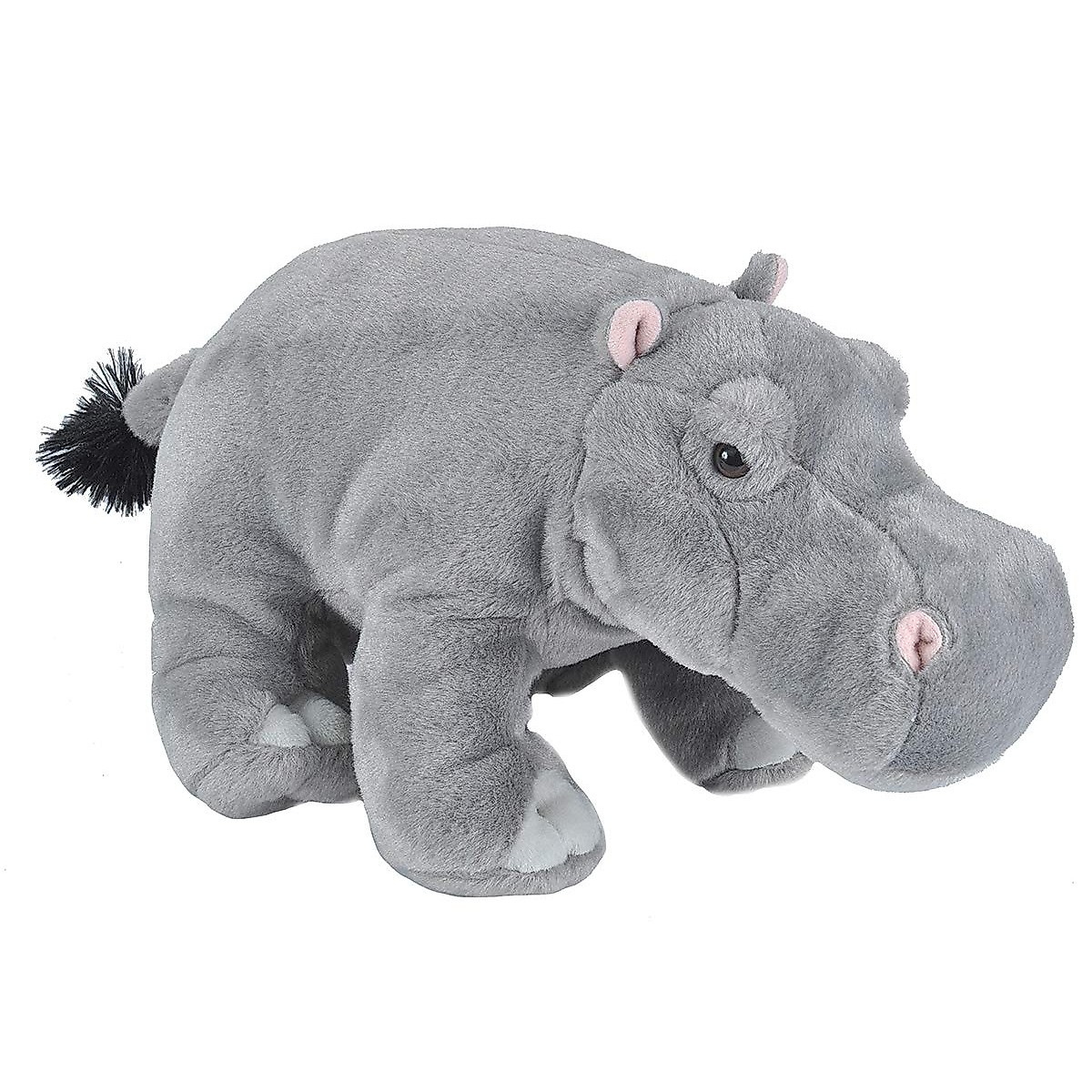 Wild Republic Hippo Plush, Stuffed Animal, Plush Toy, Gifts for Kids, Cuddlekins 12 Inches,Multi