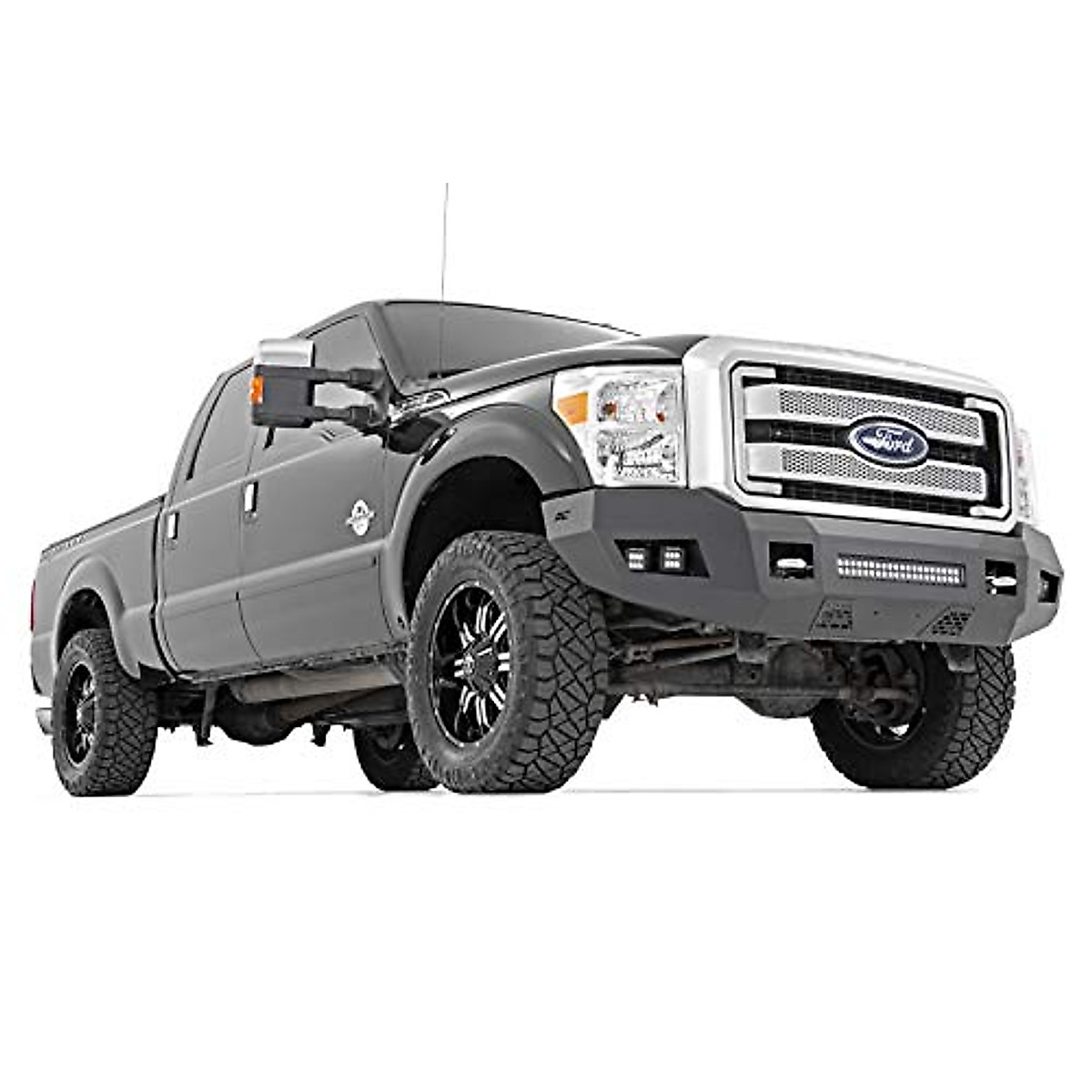 Rough Country Heavy Duty LED Front Bumper for 11-16 Ford Super Duty - 10783