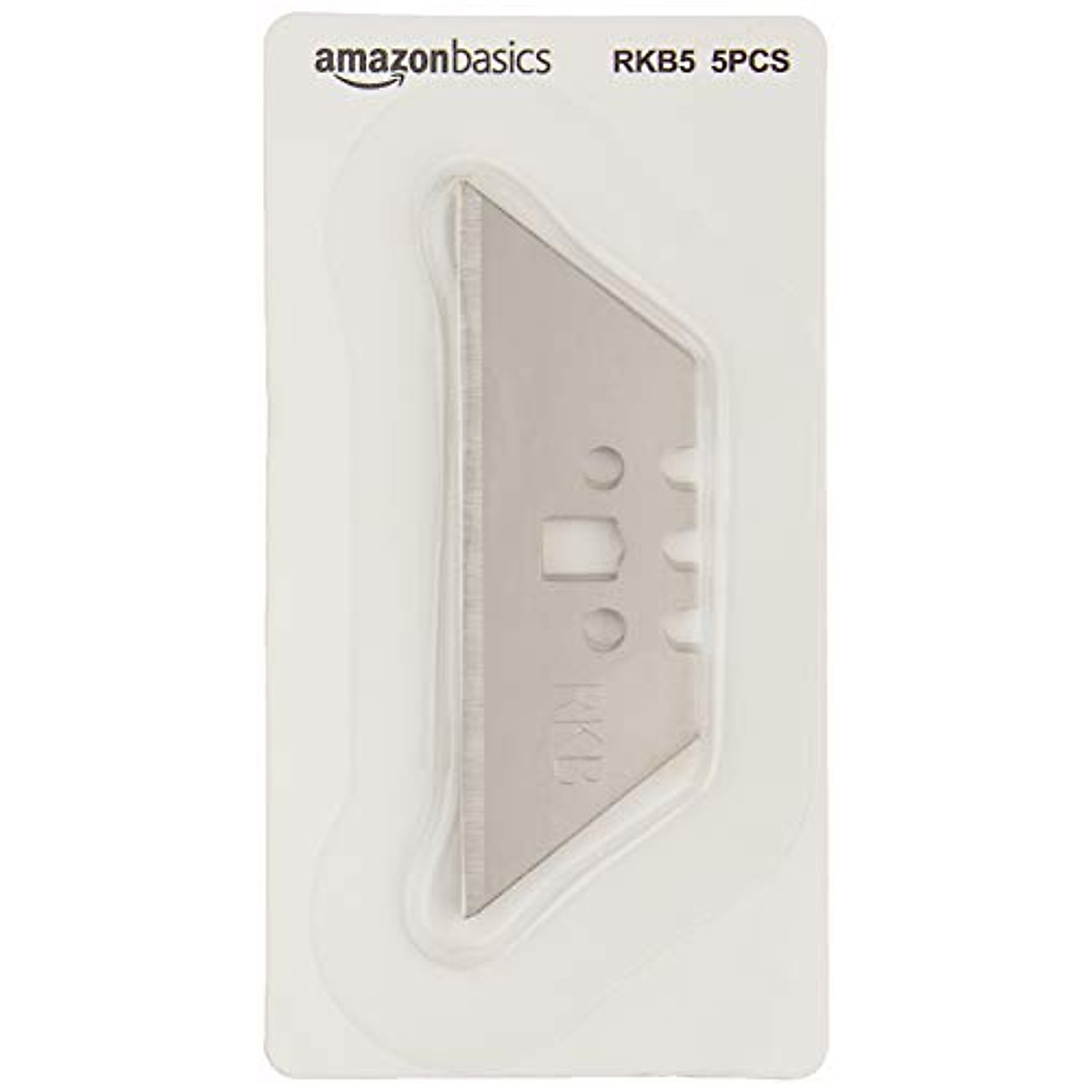 Amazon Basics 3-Notch Utility Knife Blades, 5-pack