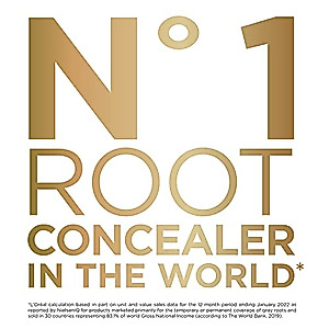 L'Oreal Paris Magic Root Cover Up Gray Concealer Spray Light to Medium Blonde 2 oz.(Packaging May Vary)