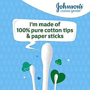 Johnson's Baby Cotton Buds - 1 X 200 Drum