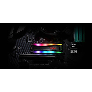 XPG S40G 1TB RGB 3D NAND PCIe Gen3x4 NVMe 1.3 M.2 2280 Internal SSD (AS40G-1TT-C)