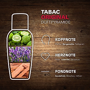 Tabac Original Aftershave for Men by Maurer & Wirtz, 3.4 Ounce