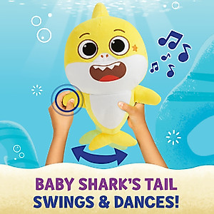 Baby Shark's Big Show! Sing & Swing Musical Plush Toys – 2-Pack Includes Baby Shark and William Stuffed Animals