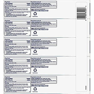 Crest 3D White Advanced Whitening Toothpaste, 5.2 oz (Pack of 5)