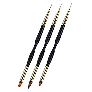 FRCOLOR Pinceles Para Uñas Acrilicas Pinceles Para Acrilico Uñas Manicure Tools Professional Nail Painting Tools Nail Art Tools Manicure Art Brush Nail Art Supplies Gel 6 Pcs