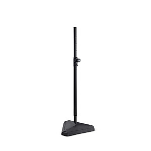 On-Stage SS7746 Subwoofer Pole with M20 Thread (for Mounting a PA Speaker Above a Sub Cabinet, 1 3/8” Mount with Optional M20-Threaded Stem, 100 lb Capacity, Adjustable Height, Steel, Black)