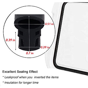 6 ft Cooler Lid Gasket Replacement Compatible with Yetii RTIC 20qt or 45qt Coolers