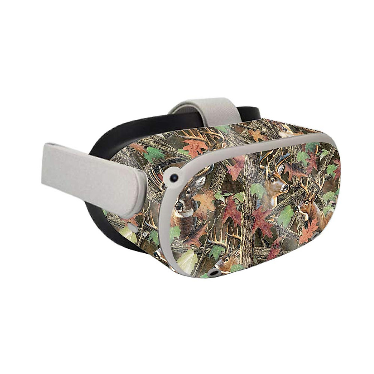 MightySkins Glossy Glitter Skin Compatible with Oculus Quest 2 - Buck Camo | Protective, Durable High-Gloss Glitter Finish | Easy to Apply, Remove, and Change Styles | Made in The USA