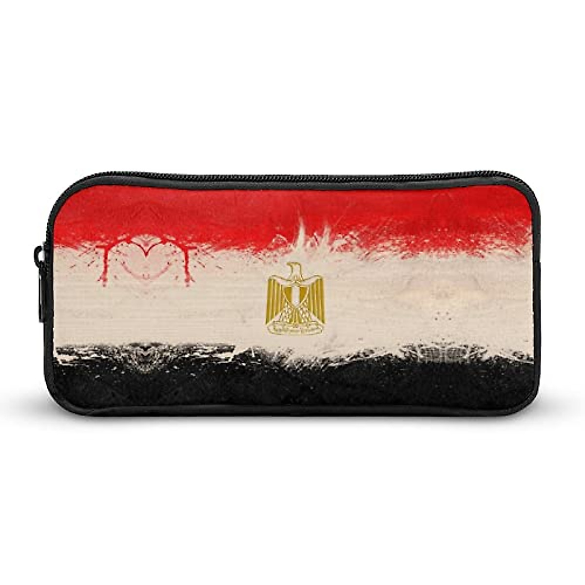 Egypt Flag Pencil Case Makeup Bag Big Capacity Pouch Organizer for Office College