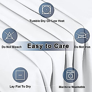 PureFit Spandex White Table Covers 6ft Fitted Table Clothes for 6 Foot Rectangle Tables, Elastic Massage Table Cover, Stretch Wrinkle Free Tablecloth for Party, Wedding, Banquet, Vendor Stand, 2 Pack