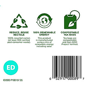 Traditional Medicinals Organic EveryDay Detox Schisandra Berry Detox Tea, 16 Tea Bags (Pack of 2)