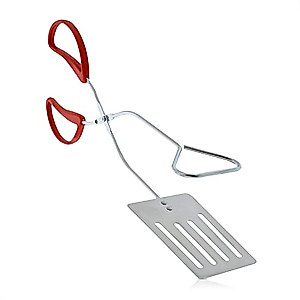 Long Barbeque Grill Tongs Spatula - Utensil Set Portable Grill Tongs for Cooking Gripper Kitchen Spatula Stainless Steel Hamburger Spatula - Barbecue Grill Tong Spatula Set Flat Top Grill Accessories