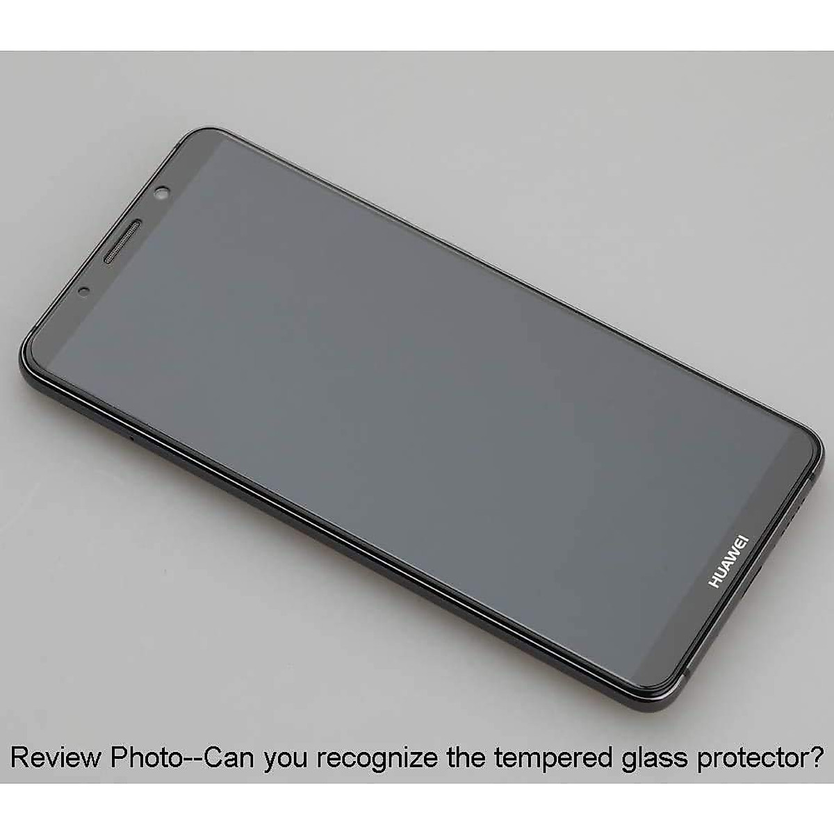 Ibywind Screen Protector For Huawei Mate10 Pro,with 2Pcs Tempered Glass,1Pc Backing Carbon Fiber Film [Fingerprint Reader,Easy to install]