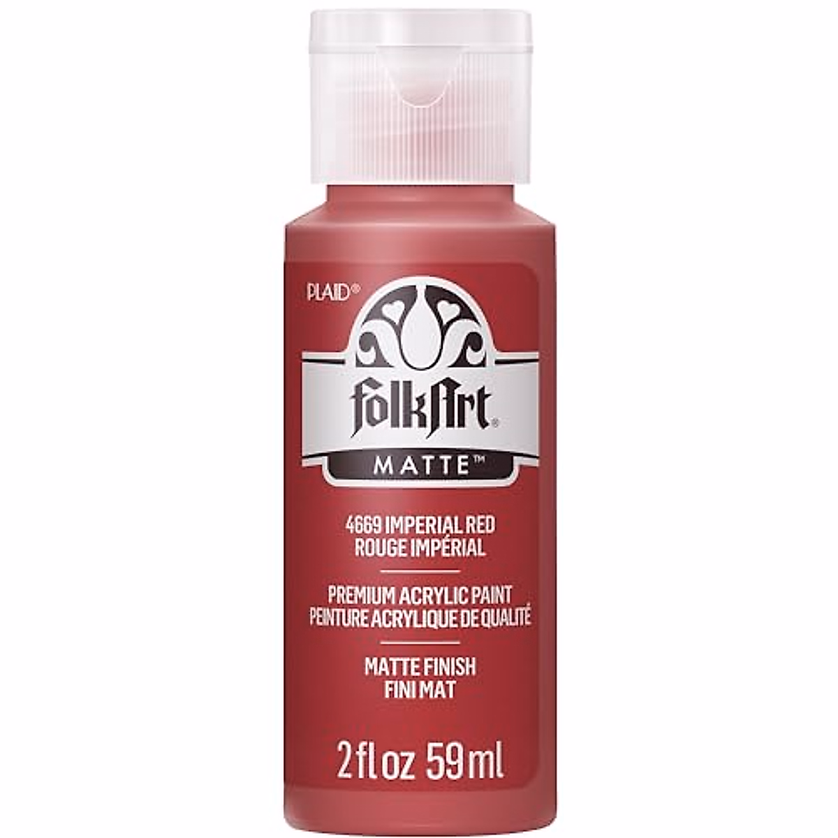 FolkArt Acrylic Paint in Assorted Colors (2 oz), , Imperial Red