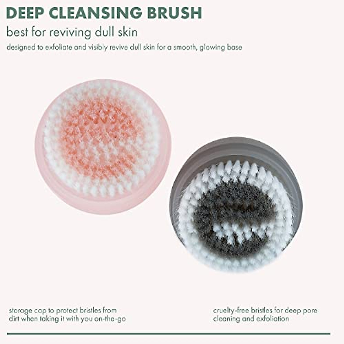 EcoTools Facial Cleanse & Prep Kit, Self-Care Skincare Tools, Cleanse & Exfoliate, Spa Headband, Cleansing Brush, Dry Brush, Makeup Prep, Eco-Friendly Skincare, Cruelty Free & Vegan, 3 Piece Set