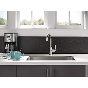 Peerless Westchester Single-Handle Kitchen Sink Faucet, Stainless P1923LF-SS