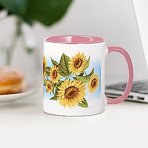CafePress Sunflower Mug Ceramic Coffee Mug, Tea Cup 11 oz