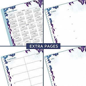 2022 Weekly & Monthly Appointment Book & Planner by AT-A-GLANCE, 8-1/2" x 11", Large, Wild Washes Teal (523-905)