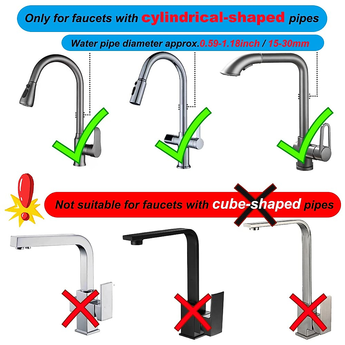 OURASHERO Kitchen Faucet Sponge Holder, Ashero Stainless Steel Storage Rack Hanging Sink Organizer for Soap Sponge Brush Scrubber Sink Caddy Organizer Dishwashing Liquid Drainer