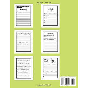 Cursive Handwriting Workbook for Kids Ages 8-12 & Teens | Upper & Lower Case Letters, Joining Letters, Words, Sentences, Jokes & Poems: Practice book ... others in handwriting skills: 133 Pages