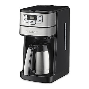 Cuisinart CBT-2000 3.5 Peak Hurricane Pro Blender, Gunmetal, Gun Metal & 10 Cup Coffee Maker with Grinder, Automatic Grind & Brew, Black/Silver, DGB-450