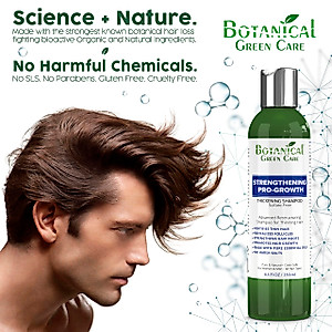 Strengthening Pro-Growth Shampoo, Hair Loss Therapy. Thickening Shampoo for Thinning Hair, Hair Loss Shampoo