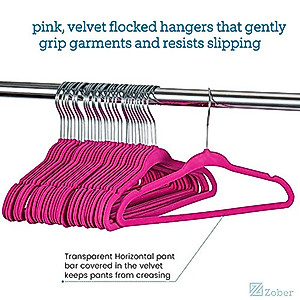 BVENGU Kids Velvet Non-Slip Clothes Hangers 10pcs