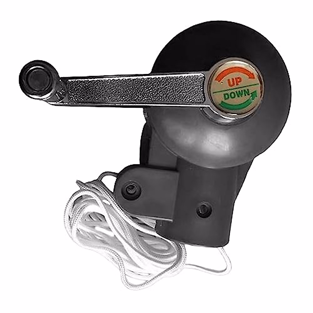 Gralara Patio Umbrella Accessories Outdoor Umbrella Accessories Replace Stainless Holder Side Hanging Umbrella Replacement Parts for Courtyard Patio, Crank Handle